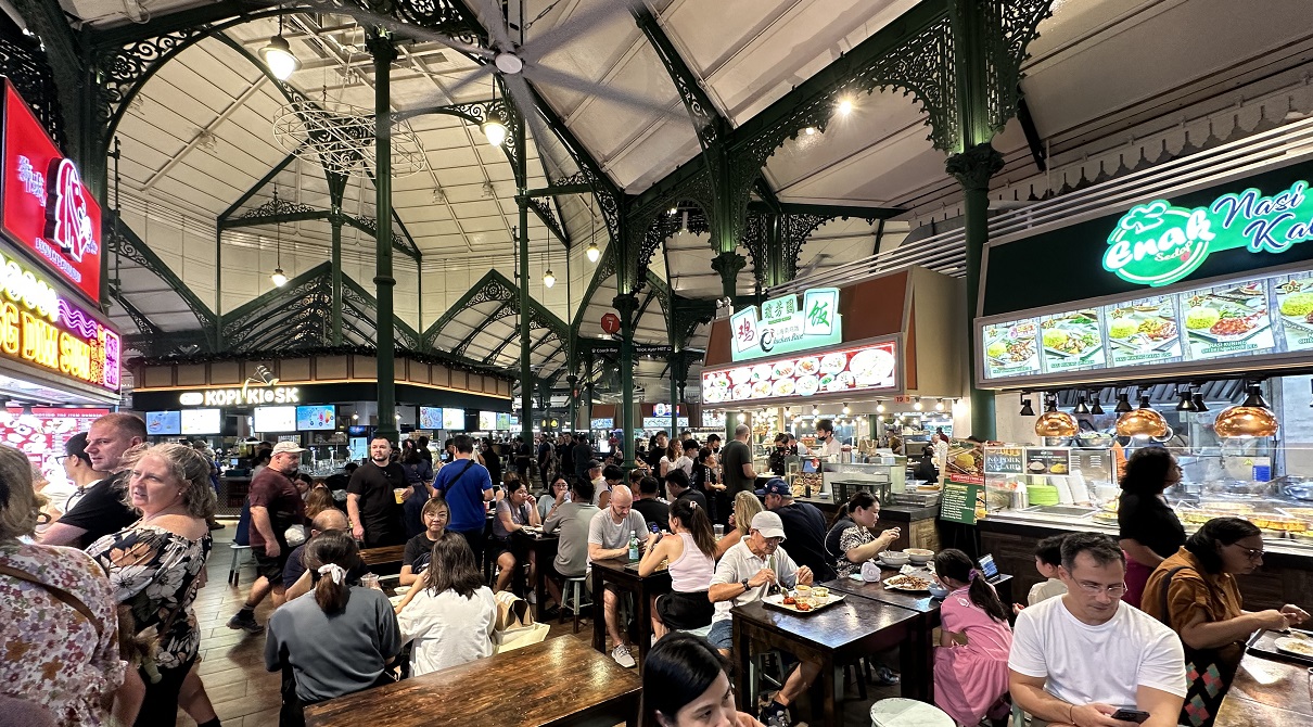 Lau Pa Sat: Singapurs berühmtes Hawker Center - hier gibt's das ...